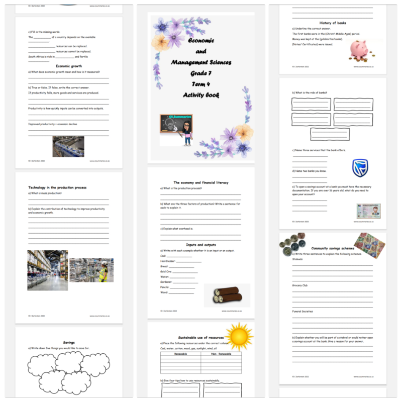 EMS grade 7 Activity book term 4 • Teacha! EMS grade 7 Activity book term 4 • Teacha!