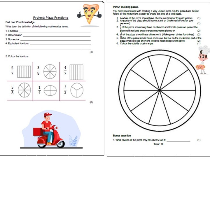 Gr. 5 Mathematics – Project – Term 3 – 2022 – English • Teacha! Gr. 5 Mathematics – Project – Term 3 – 2022 – English • Teacha!