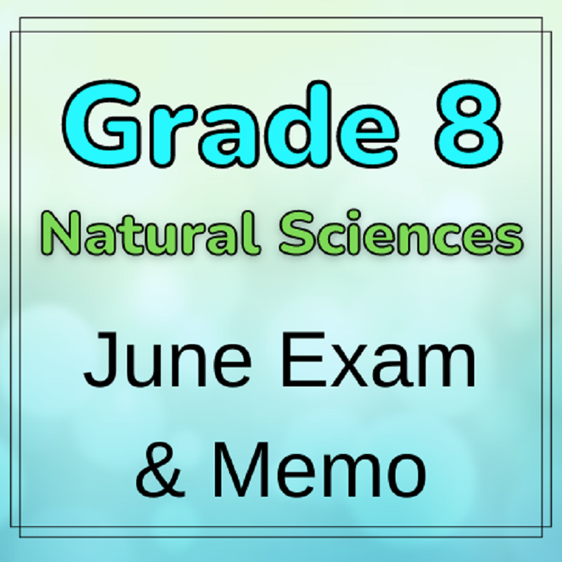 2022 – TERM 4 – GRADE 8 – NATURAL SCIENCES – EXAMINATION • Teacha! 2022 – TERM 4 – GRADE 8 – NATURAL SCIENCES – EXAMINATION • Teacha!
