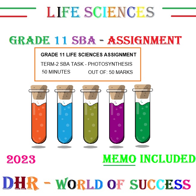 GRADE 11 LIFE SCIENCES TERM-2 SBA TASK (ASSIGNMENT) ON PHOTOSYNTHESIS ... GRADE 11 LIFE SCIENCES TERM-2 SBA TASK (ASSIGNMENT) ON PHOTOSYNTHESIS ...