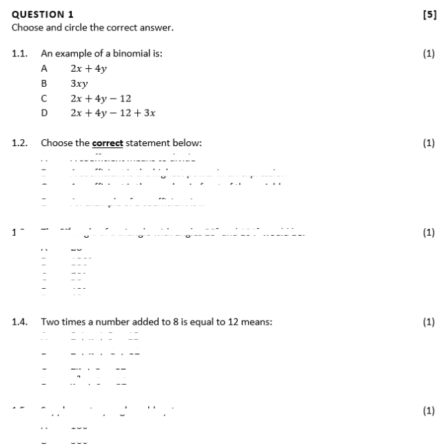 Grade 8 Mathematics September Exam and Memo – 2023 • Teacha! Grade 8 Mathematics September Exam and Memo – 2023 • Teacha!